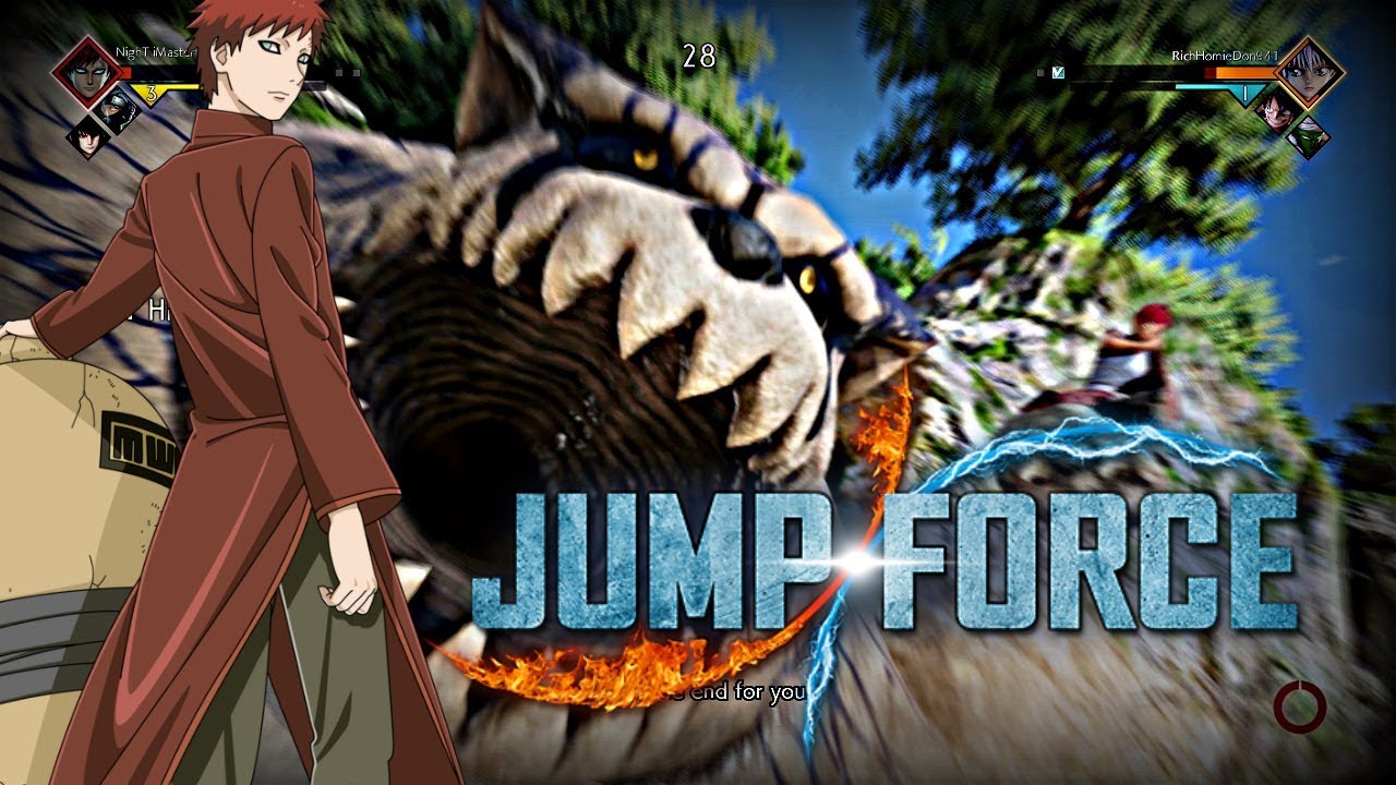SAND COFFIN! Gaara JUMP FORCE Gameplay! - YouTube