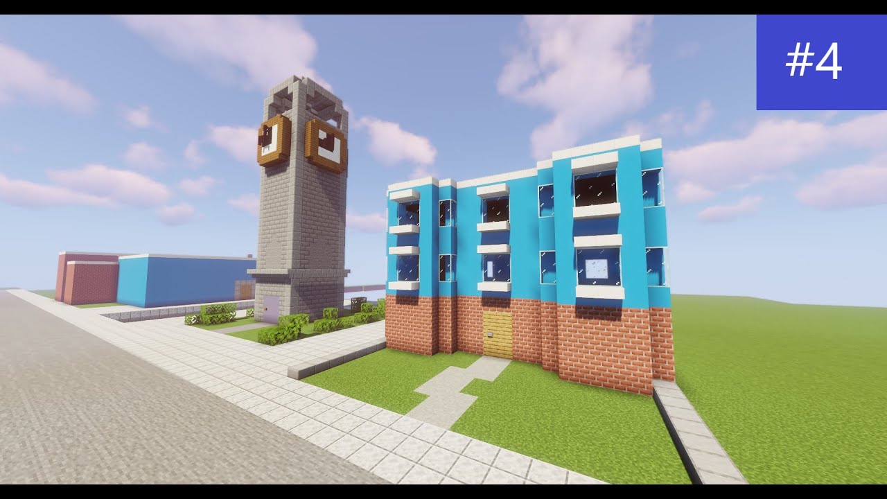 Tilted Towers | Minecraft Speedbuilding | #4 - YouTube