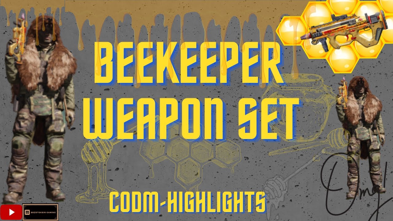 *NEW*🐝|BEEKEEPER WEAPON SET DRAW|🐝PDW-57, MW11, FLASHBANG - YouTube