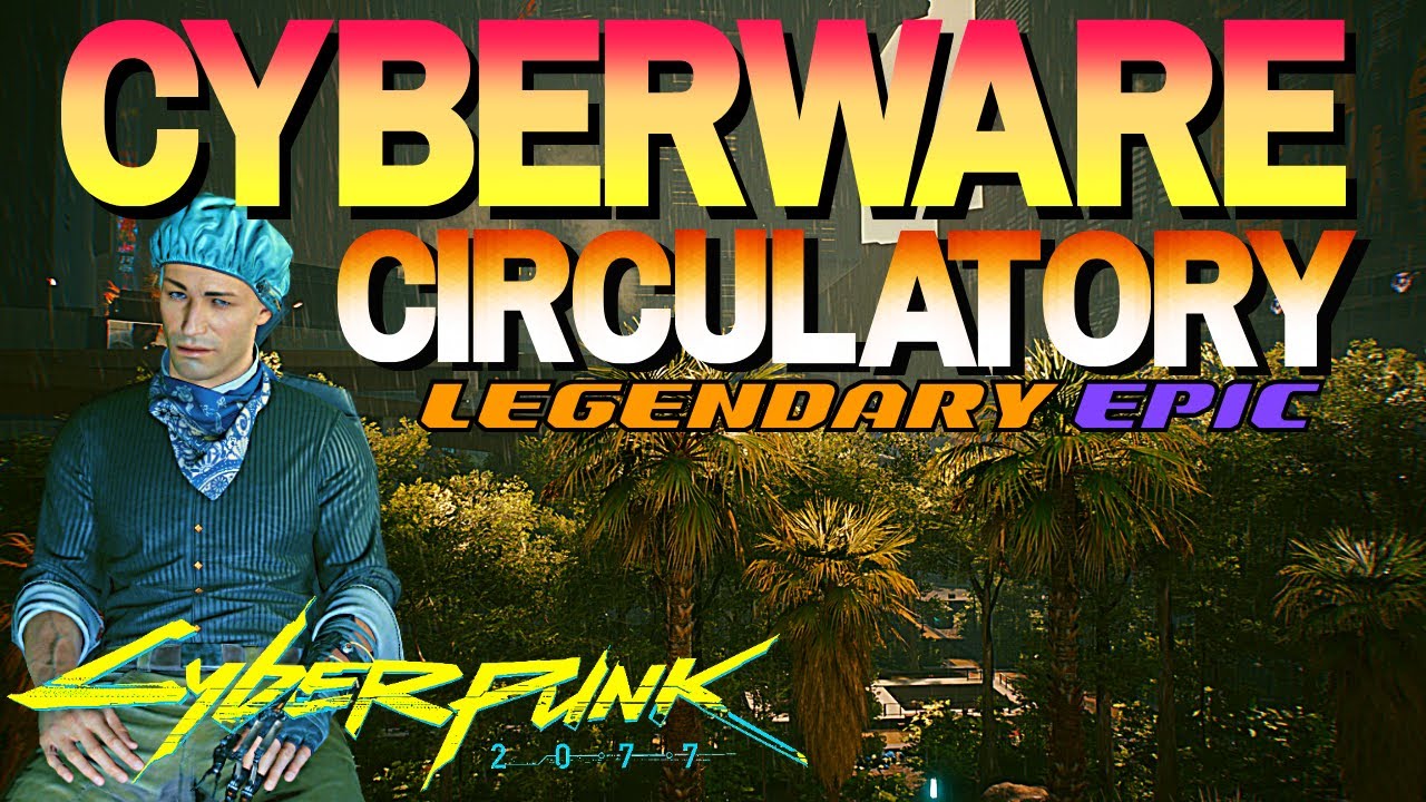 Cyberpunk - All Legendary/Epic Cyberware Circulatory Systems ...