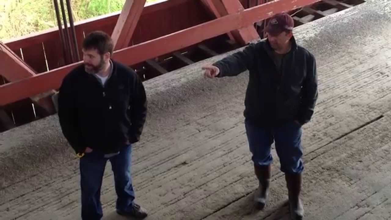 Covered Bridge - Scipio Indiana - Structural Repair - YouTube