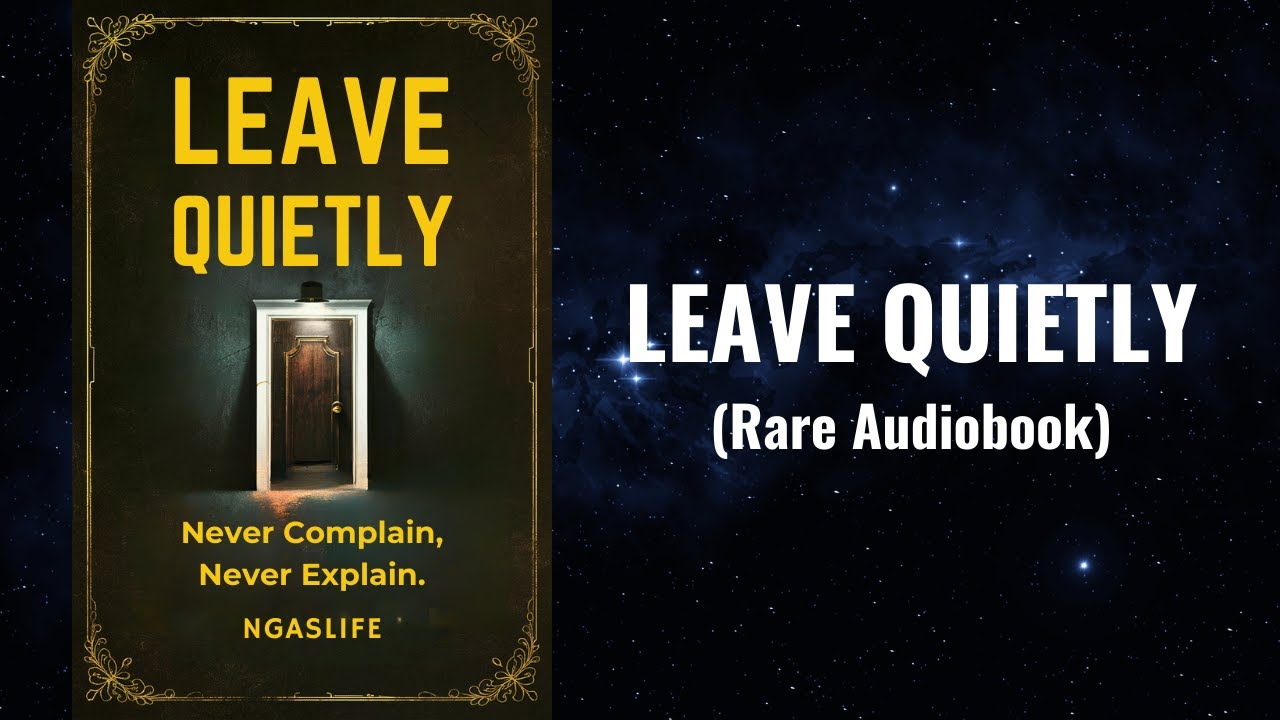 Leave Quietly, The Power of Silence - Never Complain, Never Explain ...