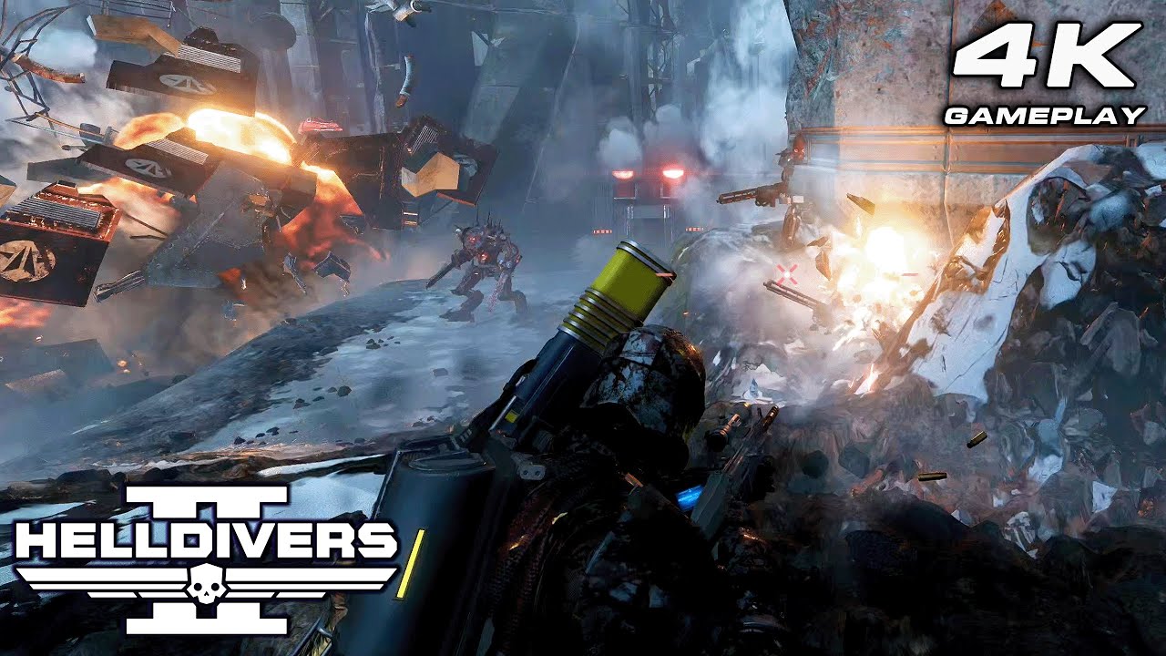 Helldivers 2: 4K Gameplay No Commentary ULTRA Settings | RTX 5090 P956 ...