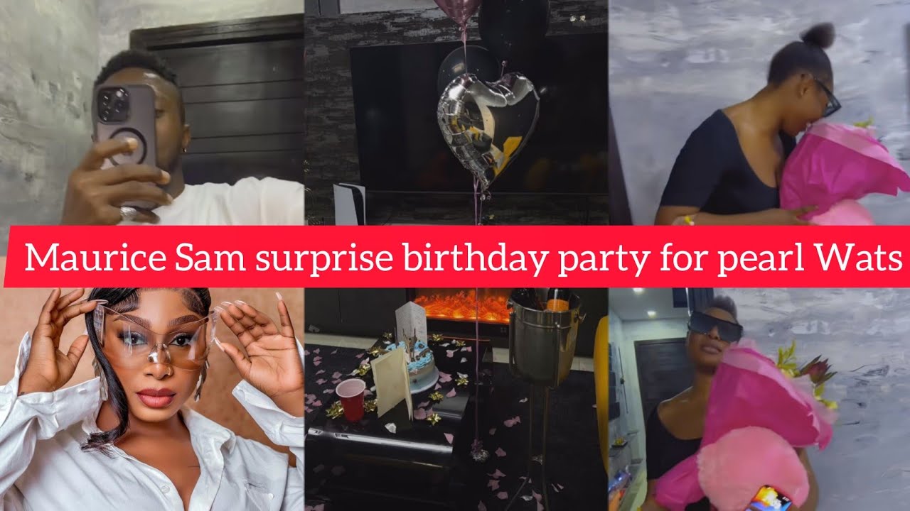 MAURICE SAM SURPRISE BIRTHDAY PARTY FOR PEARL WATS/ PEARL WATS WAS ...