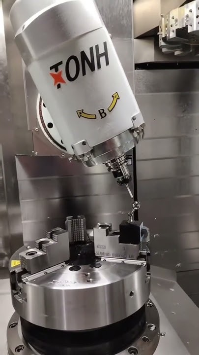 The RTCP (Rotational Tool Center Point) of five-axis five-linkage machine tools #cnc #cncmill ...