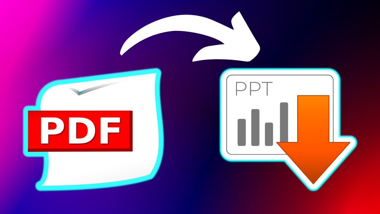 How To Convert PDF To POWERPOINT For Free - YouTube
