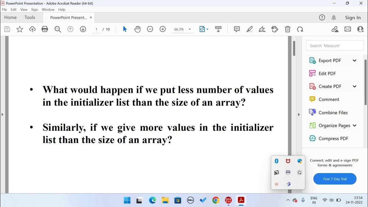 What Would Happen If We Put Less Or More Values In The Initializer List