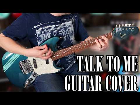 Nirvana Talk To Me Guitar Cover | Kurt Cobain Fender Competition Mustang