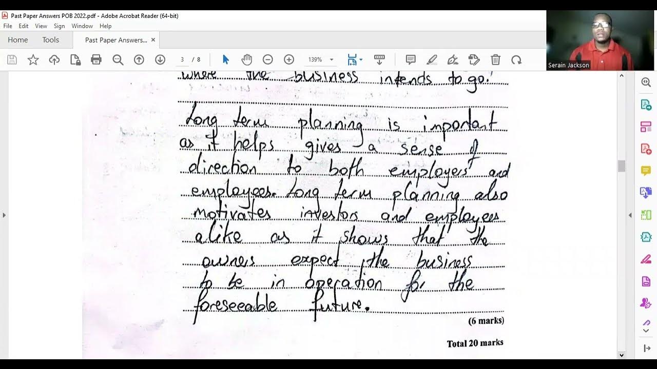 POB Past Paper 2022 ((ANSWERS)) Pt.1 - YouTube