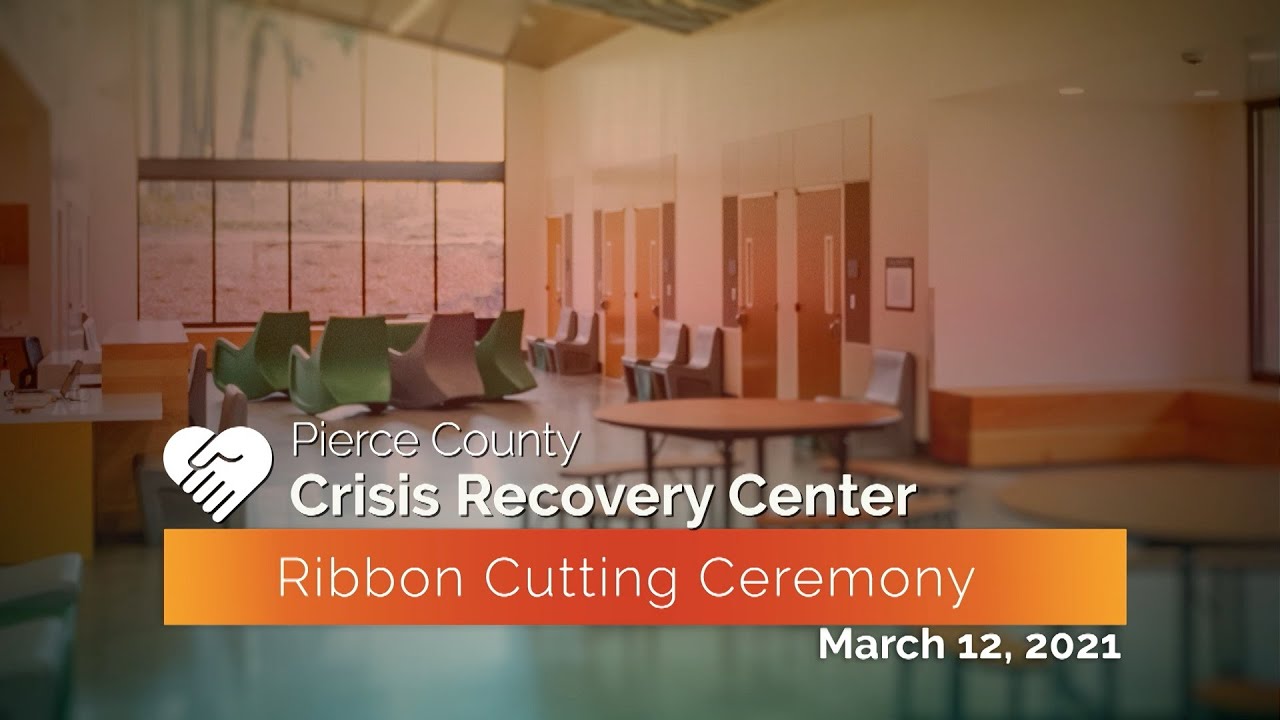 Crisis Recovery Center Ribbon Cutting Ceremony - YouTube