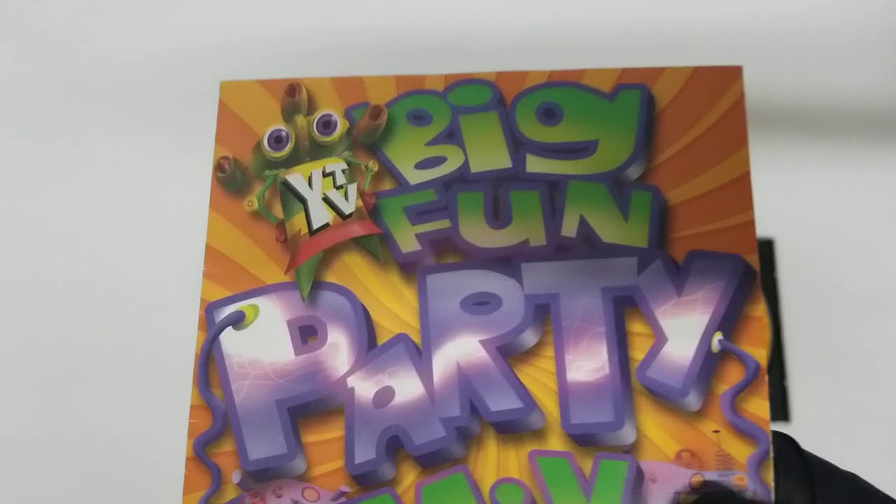 Ytv Big Fun Party Mix COVER CD Artwork HD UNBOXING - YouTube
