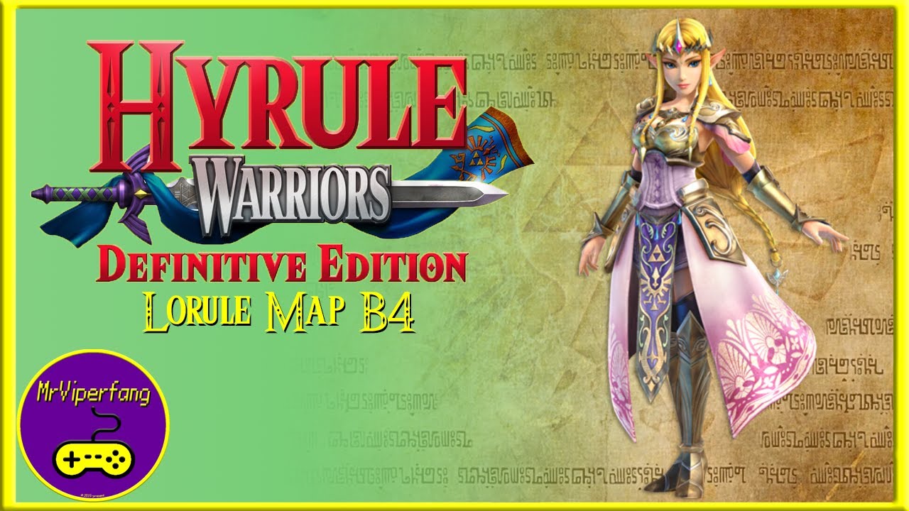 Hyrule Warriors (Switch): Lorule Map B4 - 'A' Rank w/Zelda - YouTube