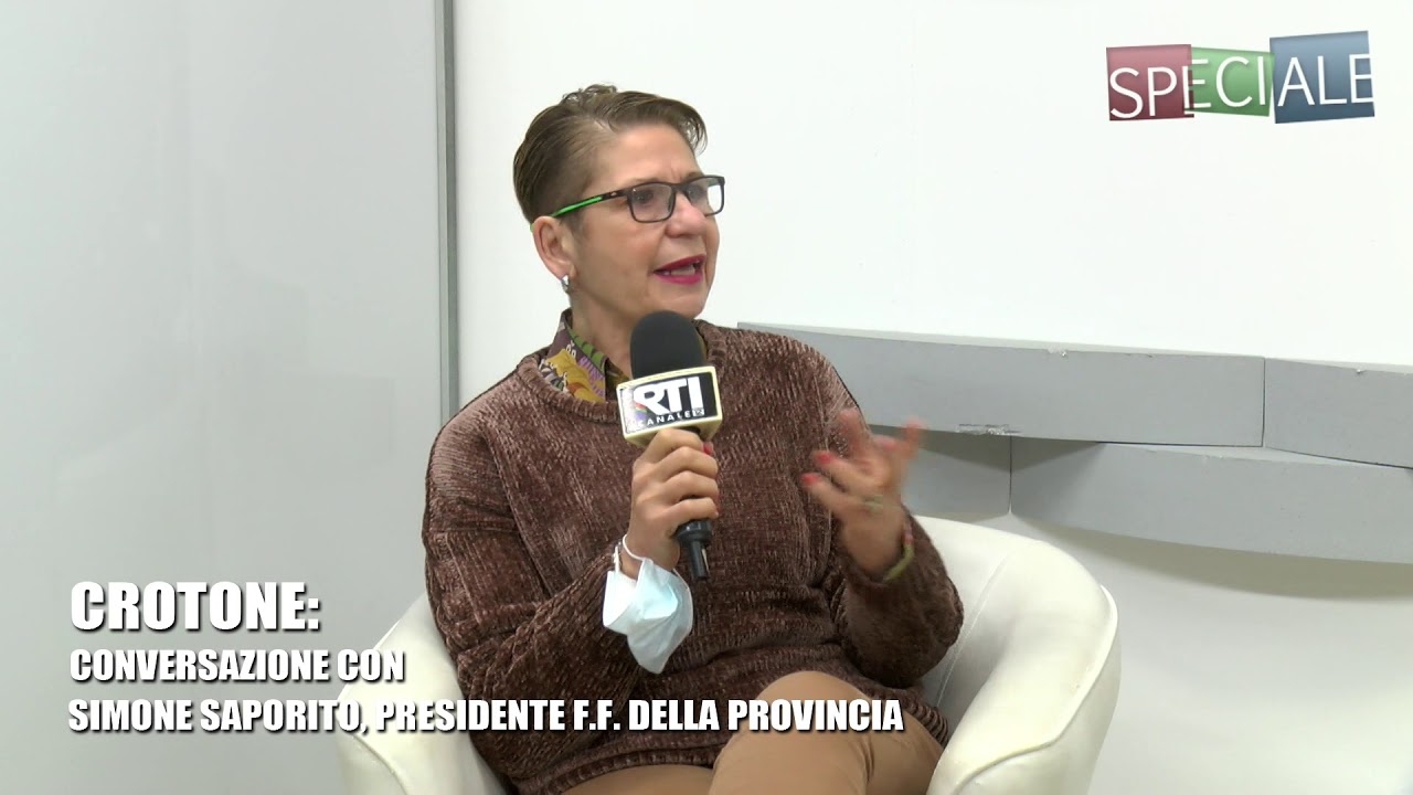 SPECIALE CROTONE CONVERSAZIONE CON SIMONE SAPORITO PRESIDENTE F.F ...