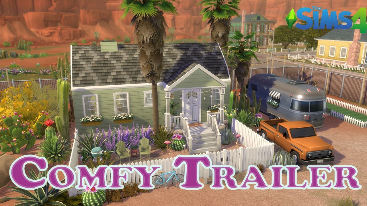 Comfy Trailer ~ Strangerville ~ The Sims 4 Speed Build [CC ONLY] - YouTube