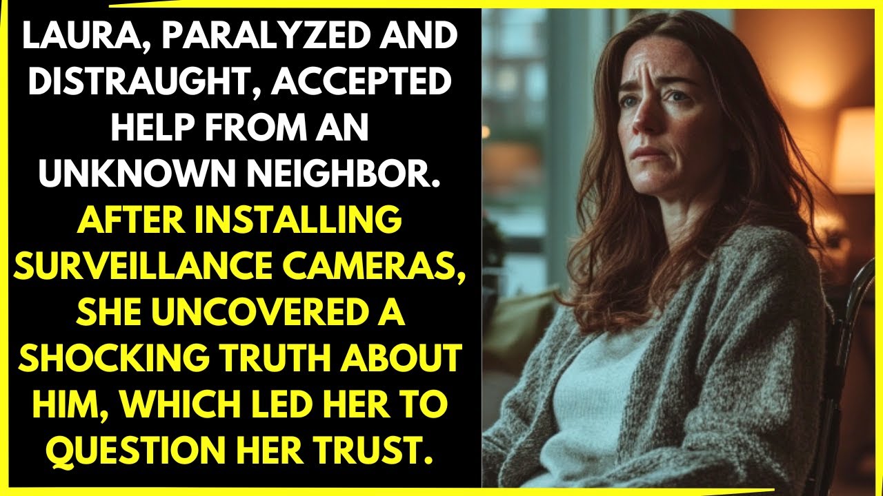 LAURA, PARALYZED AND DISTRAUGHT, ACCEPTED HELP FROM AN UNKNOWN NEIGHBOR ...