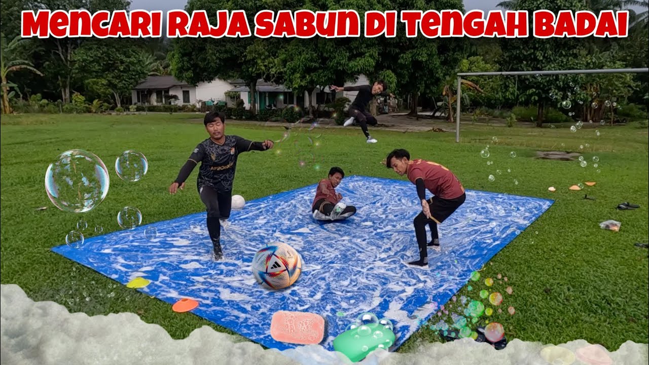 MENCARI RAJA SABUN DI LAPANGAN TERLICIN - YouTube