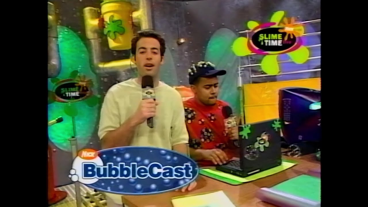 Slime Time Live BubbleCast Nickelodeon NIKP 53 (Feb. 5, 2001) - YouTube