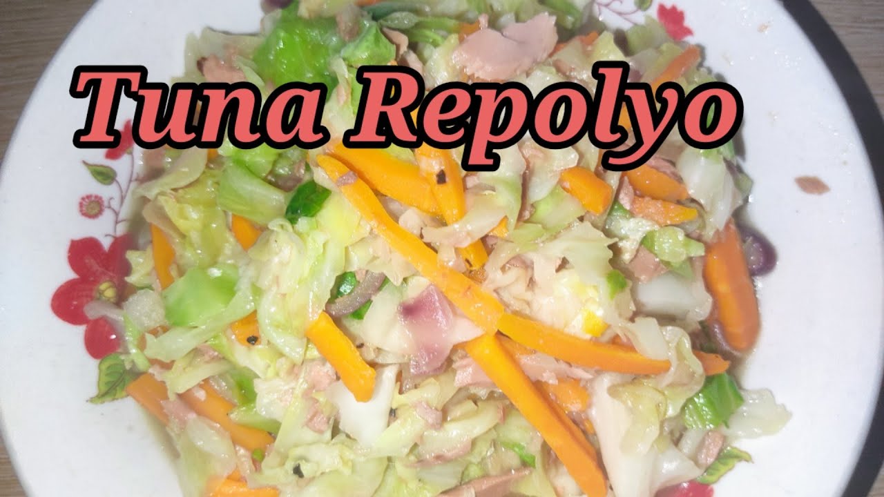 Tuna Repolyo Guisado//my own version - YouTube