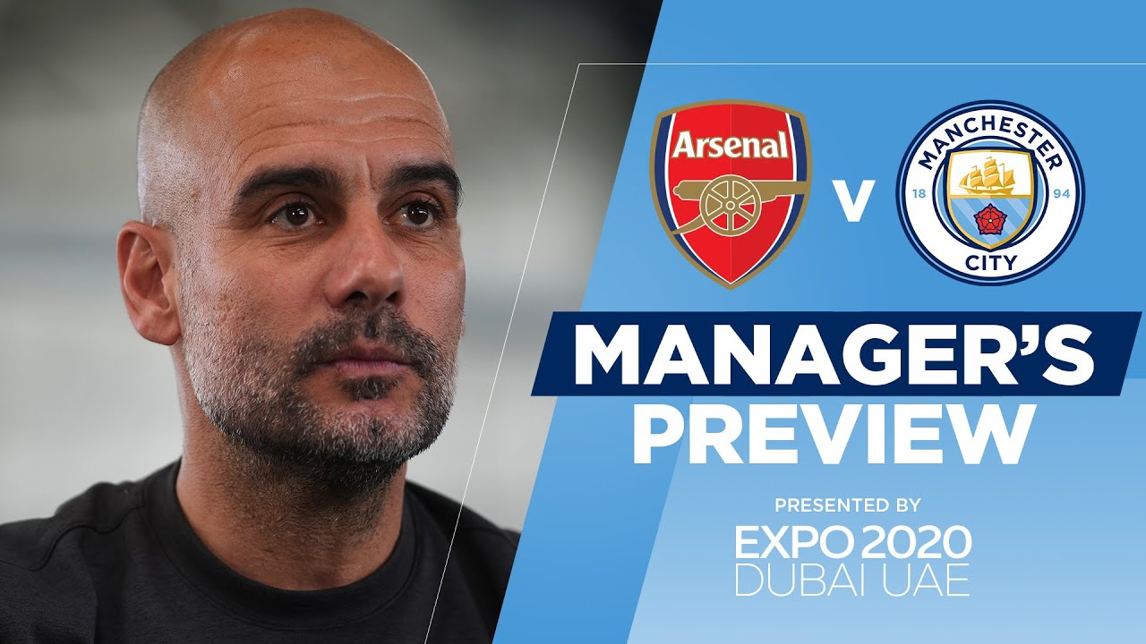 Pep Guardiola Press Conference | Arsenal v Man City | Premier League ...