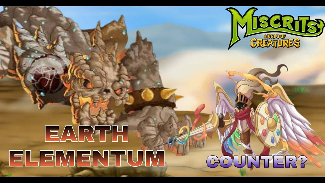 How to beat Earth Elementum in easiest way | Miscrits #miscrits - YouTube