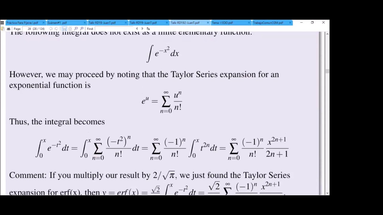 Ordinary Differential Equations and Orthogonal Polynomials (Maestría ...
