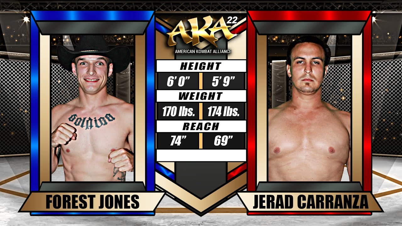 AKA 22 Fight 6 Forest Jones vs Jerad Carranza - YouTube