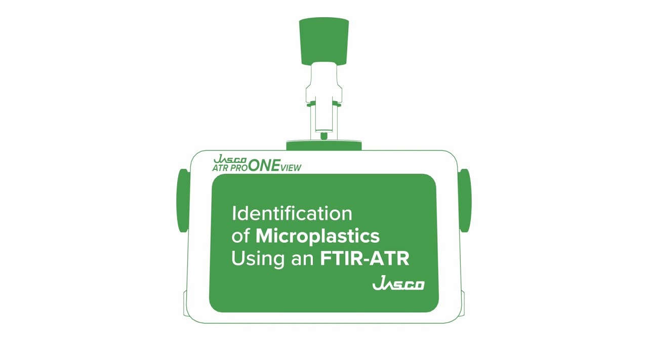 Identification of Microplastics using an FTIR-ATR - YouTube