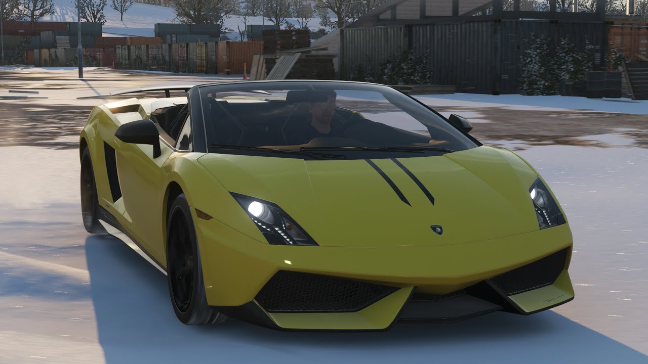 [FORZA HORIZON 4 ] LAMBORGHINI GALLARDO SPYDER PERFORMANTE 🇮🇹 - YouTube