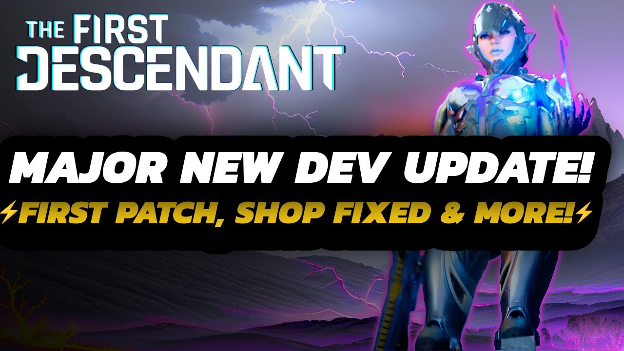 The First Descendant - NEW Major PATCH! | Dev Updates + Caliber FIXES ...