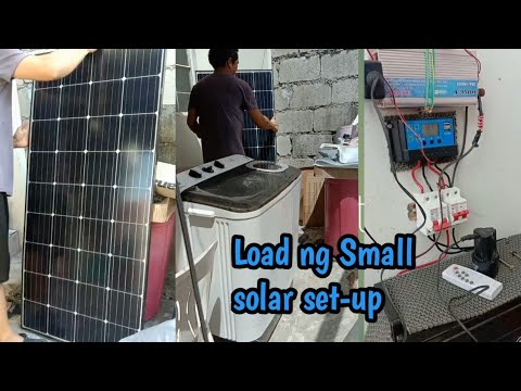 ANO PWEDENG LOAD SA OFF GRID SOLAR SET-UP 160 WATTS 12 VOLTS SET-UP ...