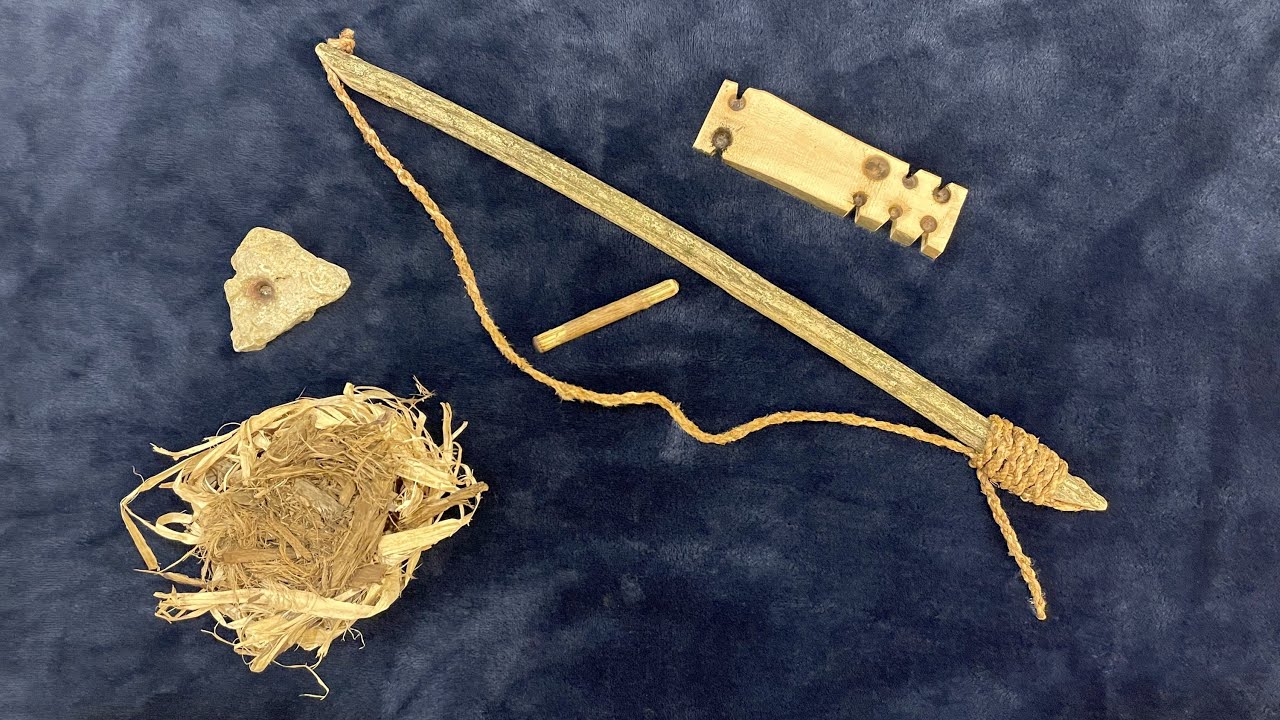 100% Primitive Bow Drill Set - YouTube