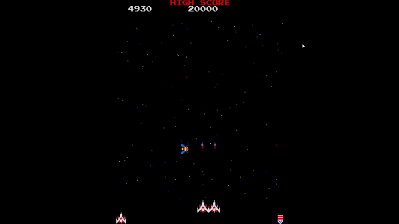 Galaga No Enemy Fire Trick Youtube