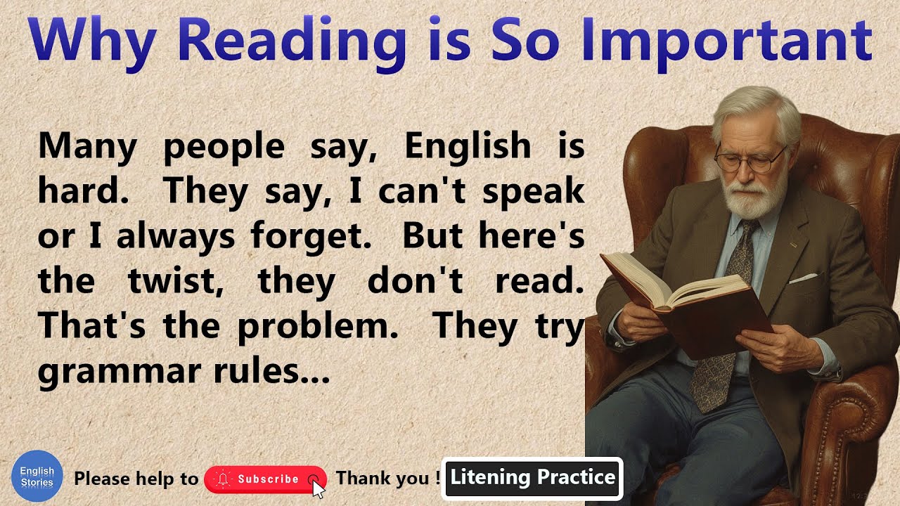 Why Reading is So Important __ Improve Your English __ Importance of ...