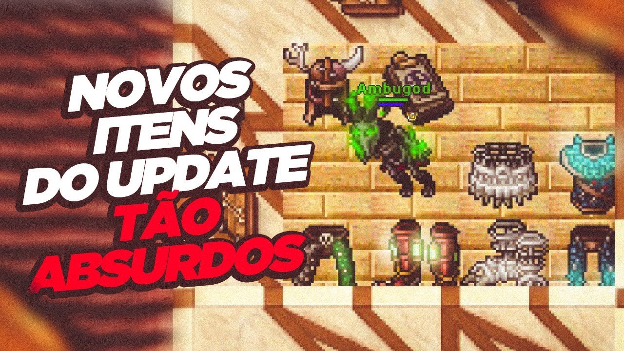 REVELANDO e ANALISANDO os itens NOVOS do Winter Update 2022 do Tibia! l ...