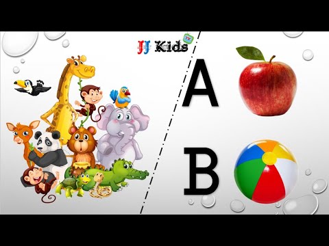 Learn Alphabets with live examples | A to Z | Animal Sounds | Animated ...