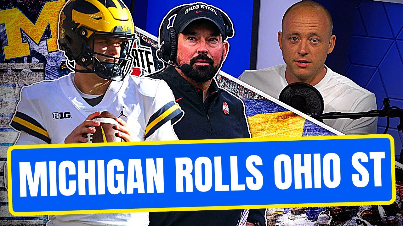 Michigan Beats Ohio State Josh Pate Rapid Reaction Late Kick Cut