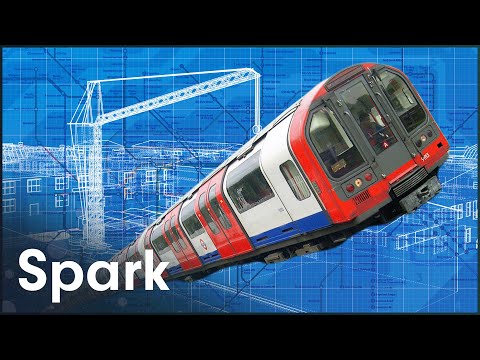 How Do You Get An Entire Train Into A Sealed Tunnel? | Huge Moves