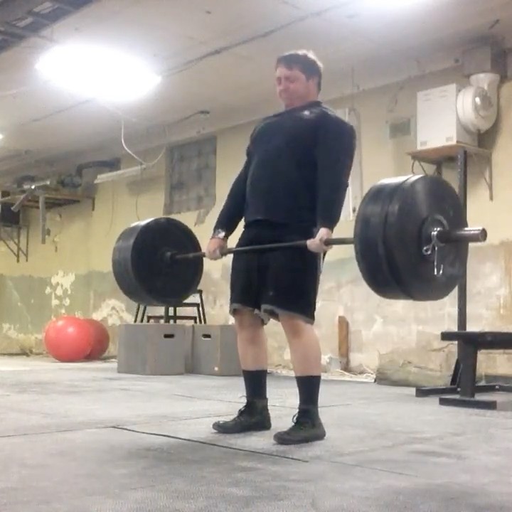 500 x 3 Deadlift no belt, no deadlift bar, conventional stance - YouTube