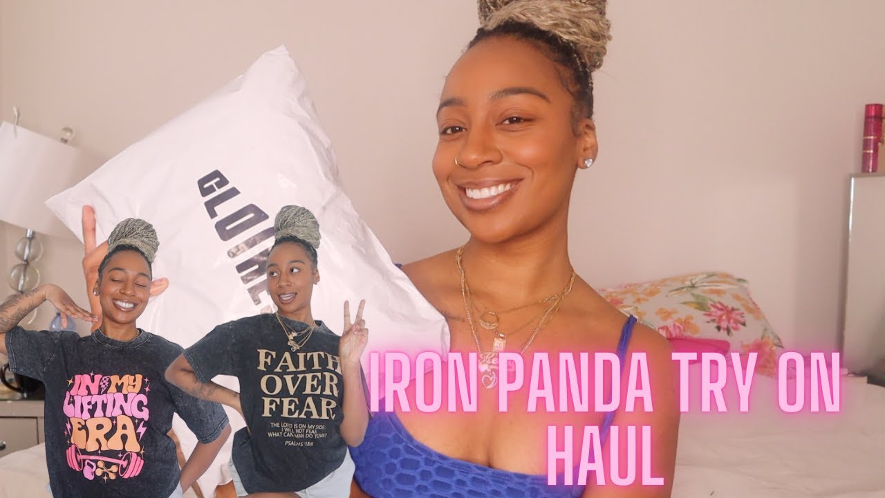 IRON PANDA TRY ON HAUL|Trendy & Affordable Fitness Clothing | IRON PANDA REVIEW| Discount Code ...