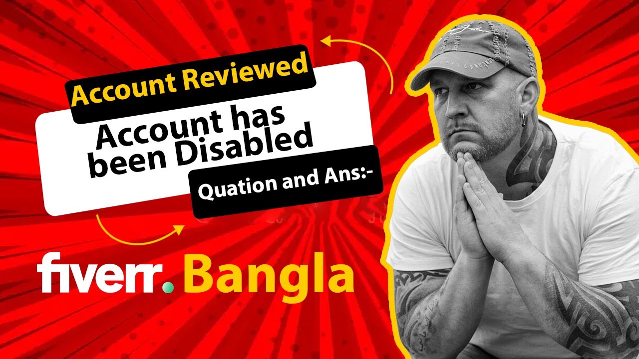 Fiverr Account Reviewed Fiverr Account Disabled Your Fiverr Account is ...