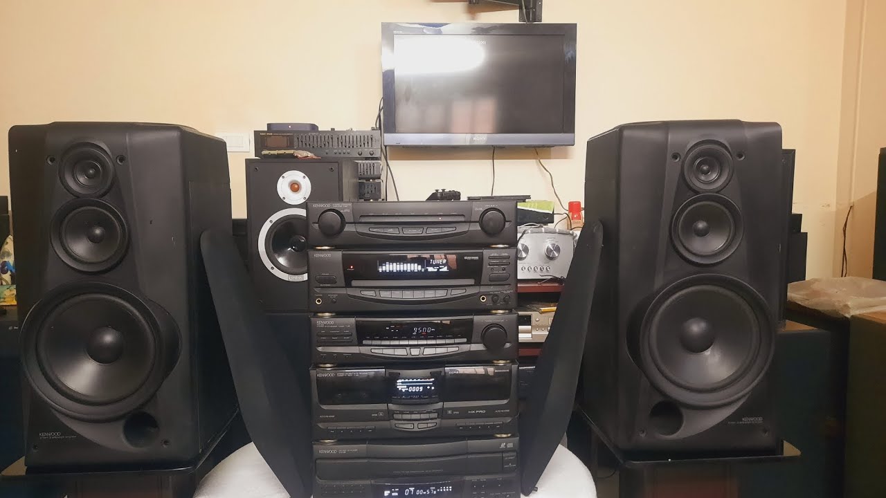 (Sold)KENWOOD Stereo Rack System With Speaker/For Sale/Infinity Audio ...