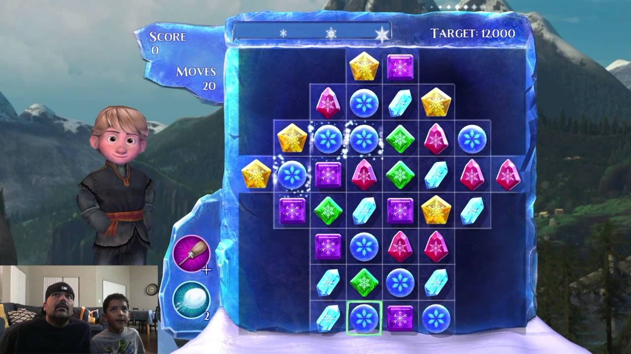 Let's Play Frozen Free Fall - YouTube