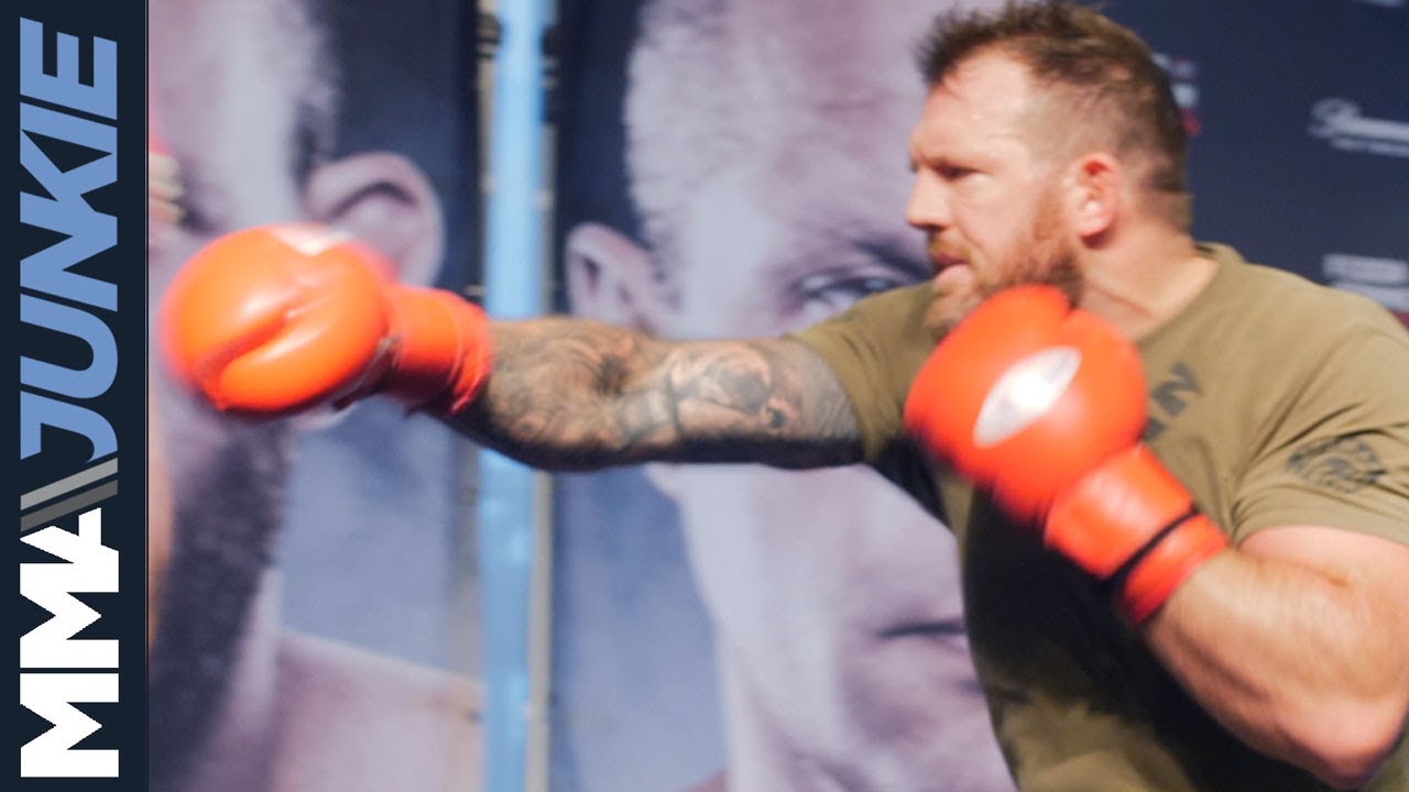 Bellator 207: Ryan Bader open workout - YouTube