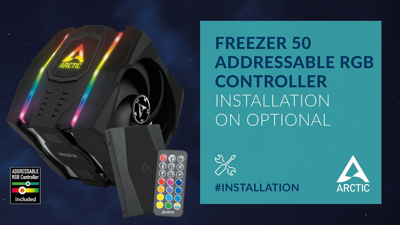 ARCTIC Freezer 50 Addressable RGB Controller – (Installation and ...