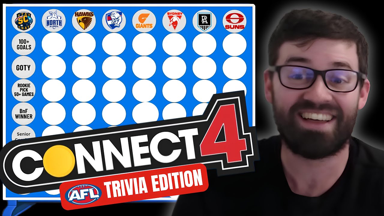 Playing AFL Connect 4!! Can BT Finally Beat Josh? (AFL Trivia) - YouTube