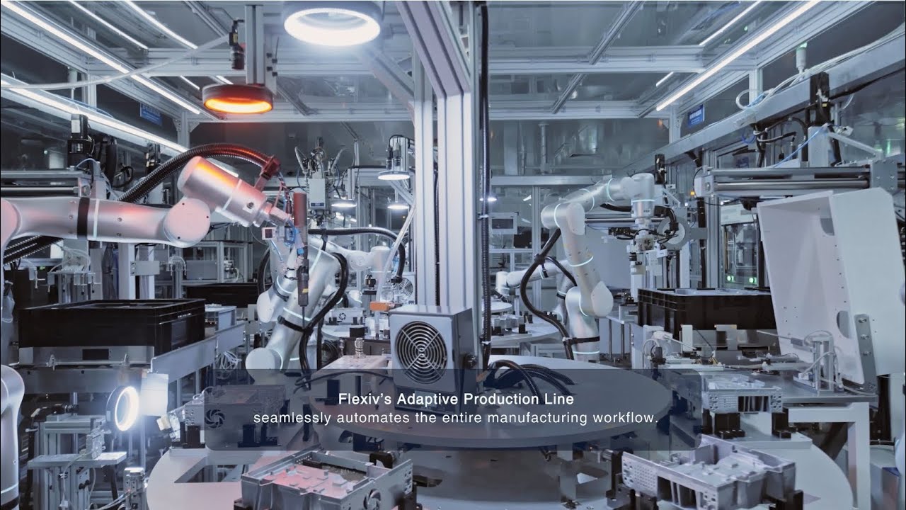 Introducing Flexiv's Adaptive Production Line - YouTube