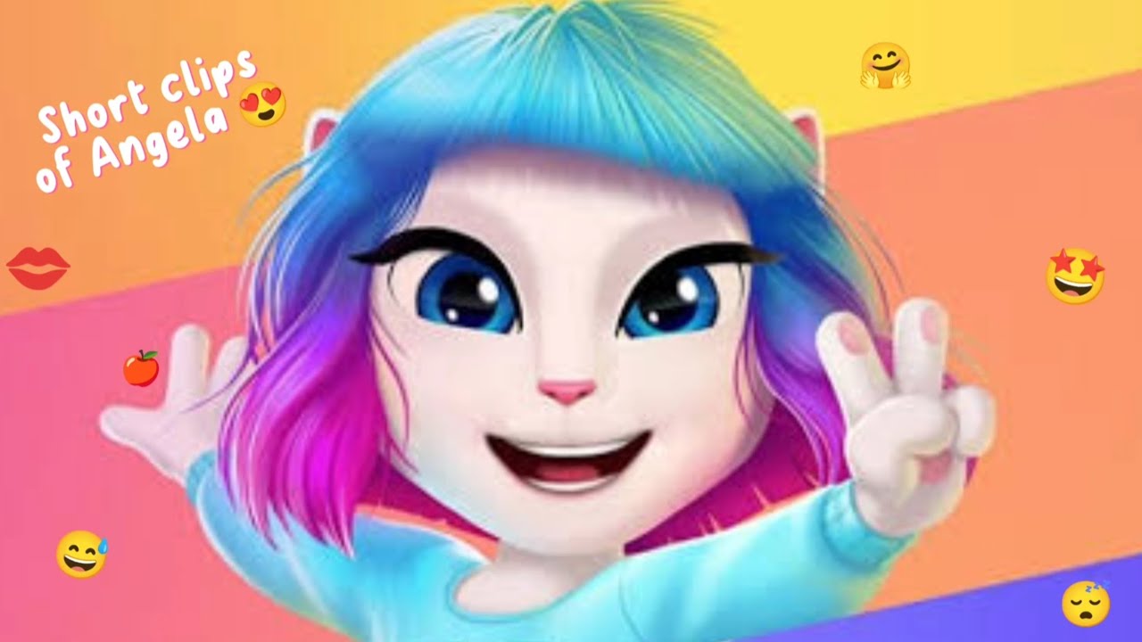 Compilation of cute short clips of Angela 🤗🤩 #games #gameplay #gaming # ...