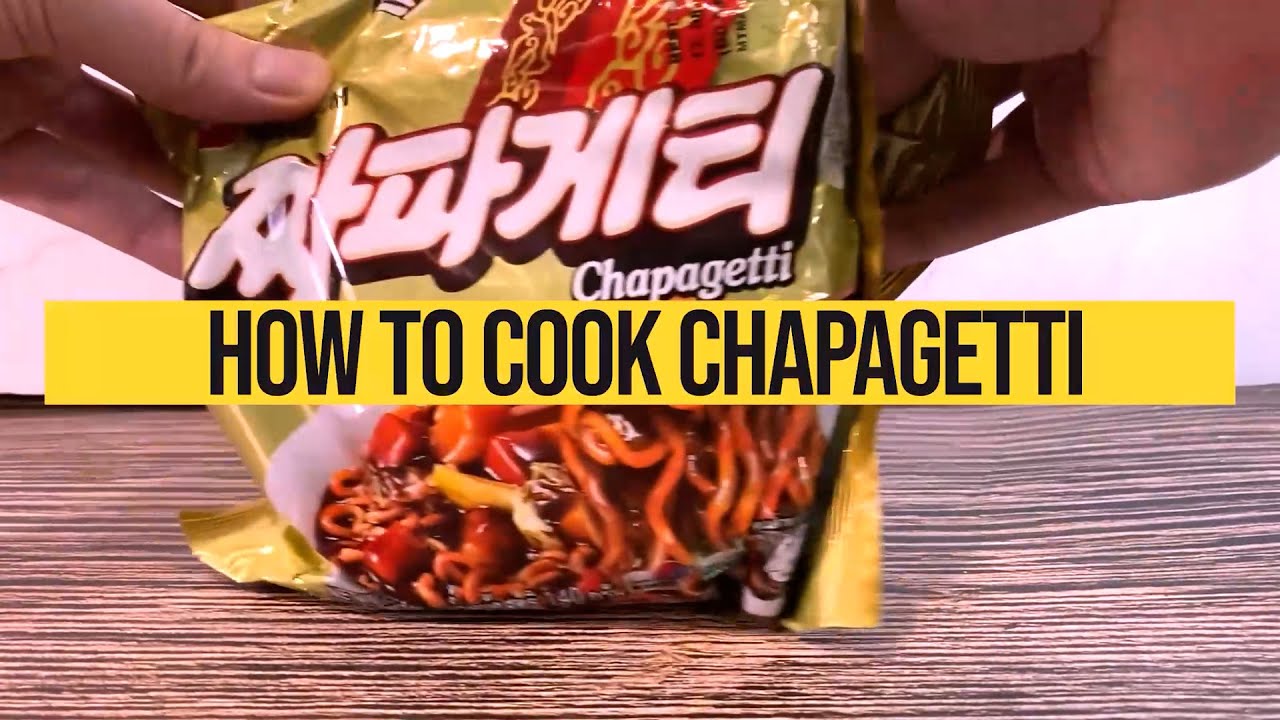 HOW TO COOK CHAPAGETTI - YouTube