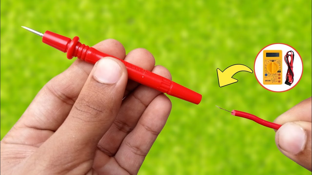 Few People know this Method to Fix a Digital Multimeter Wire when it is ...