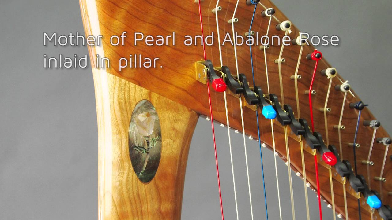 Custom Regency Harp by Musicmakers - YouTube